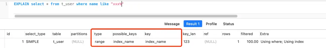 MySQL中使用'Like'一定会导致索引失效吗？ | Adrian Wang's blog
